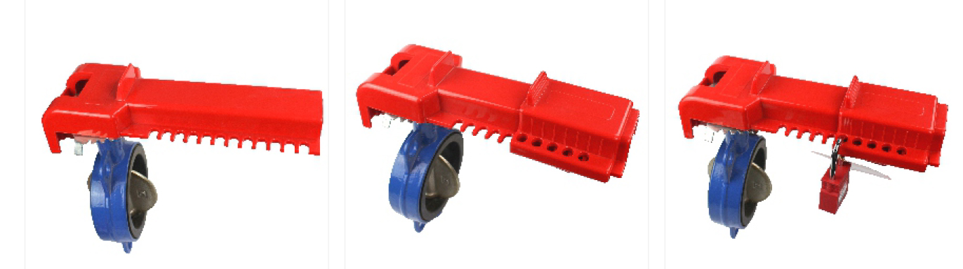 BUTTERFLY VALVE LOCKOUT FOR VALVE HANDLE 8MM TO 45MM - SafeLock LOTO ...